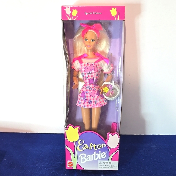 Barbie | Toys | 996 Easter Barbie Doll With Pink Dress | Poshmark